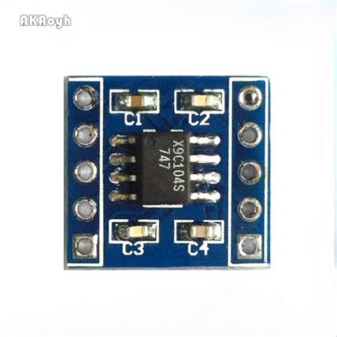 X9c104 Digital Potentiometer Module 100 Stage Digital Potentiometer Adjustment Bridge Balance