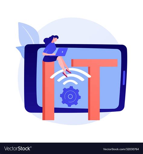 Internet Things Concept Metaphor Royalty Free Vector Image