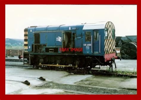 Photo Br Class 08 Shunter Loco No 08468 £165 Picclick Uk
