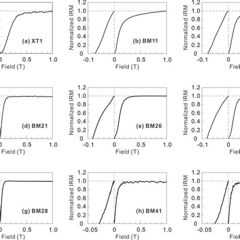 Isothermal Remanent Magnetization Irm Acquisition And Back‐field