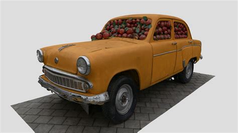 Moskvich 407 Buy Royalty Free 3d Model By Sv Stats [c18877c