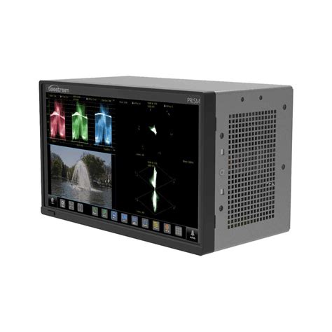 Telestream PRISM MPS RU Half Rack Waveform Monitor With Dual Integrated Touchscreens SDI