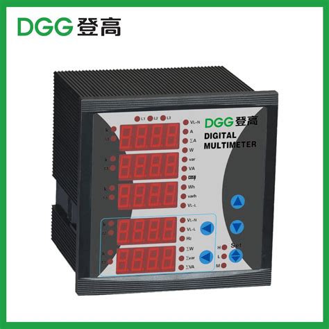 Three Phase Electricity AC Voltage Current Energy Frequency Combination Digital Voltmeter