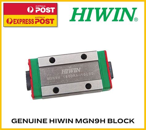 Hiwin Australia Mgn9h Genuine Linear Guide Block Upgrade Sayercnc