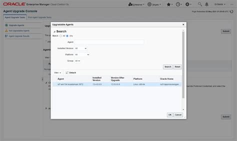 Oracle Base Silent Upgrade Of Oracle Enterprise Manager Cloud Control To 13c Release 5 13 5