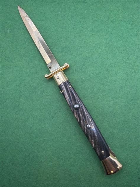All Gold Frank B 11” Swing Guard Stiletto
