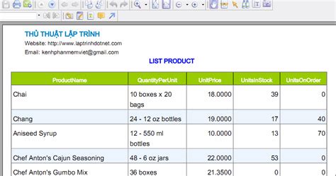 Sử dụng iTextSharp để Export file PDF các bản ghi được chọn trên Datalist trong ASP Net Thủ