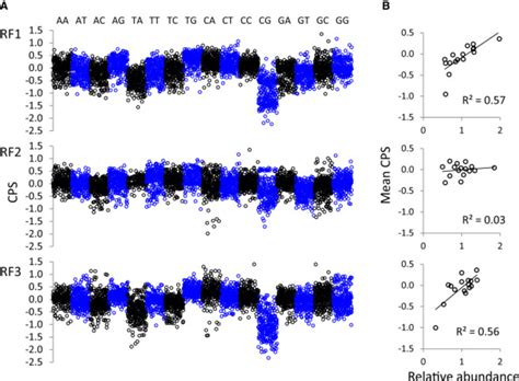 codon pair scores are influenced by the nature of the dinucleotides