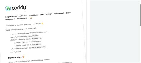 Crowncloud Wiki How To Install Caddy Web Server On Debian 13