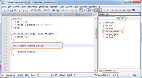 Function With Comment Doesn T Appear In Function List Issue Notepad Plus Plus Notepad
