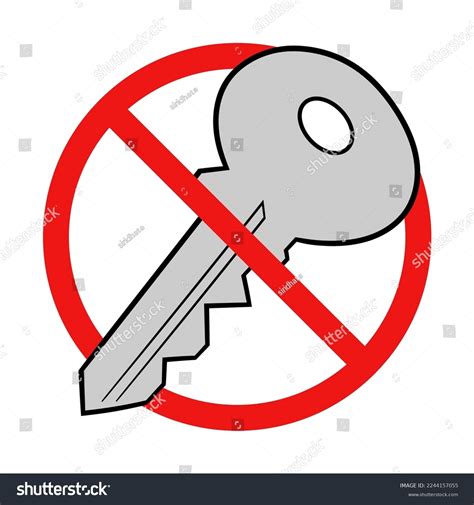 no key sign on white background stock vector royalty free 2244157055 shutterstock