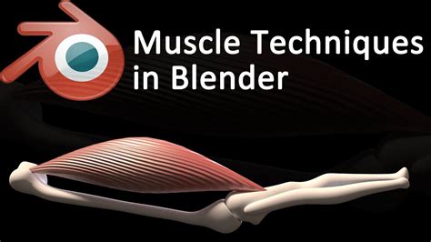 Blender Muscle Deformation Techniques English Youtube