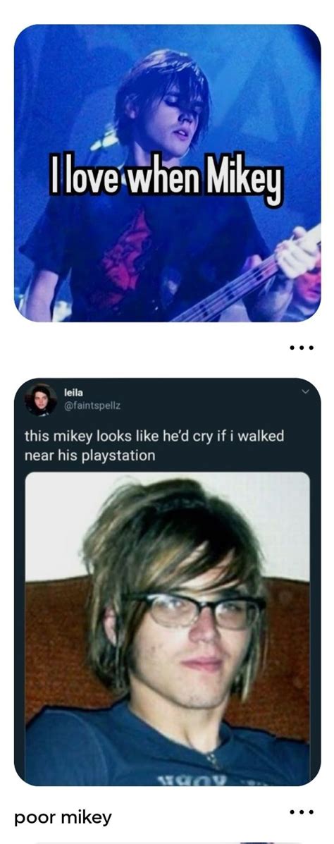Poor Mikey In 2025 Mcr My Chemical Romance Mikey Way