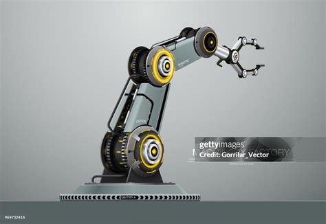 Machine Robotic Robot Arm Hand Factory High Res Vector Graphic Getty