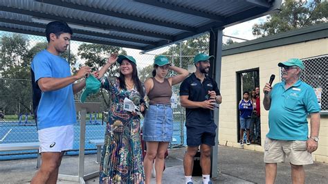 Flying Start For Kubler Tennis Court