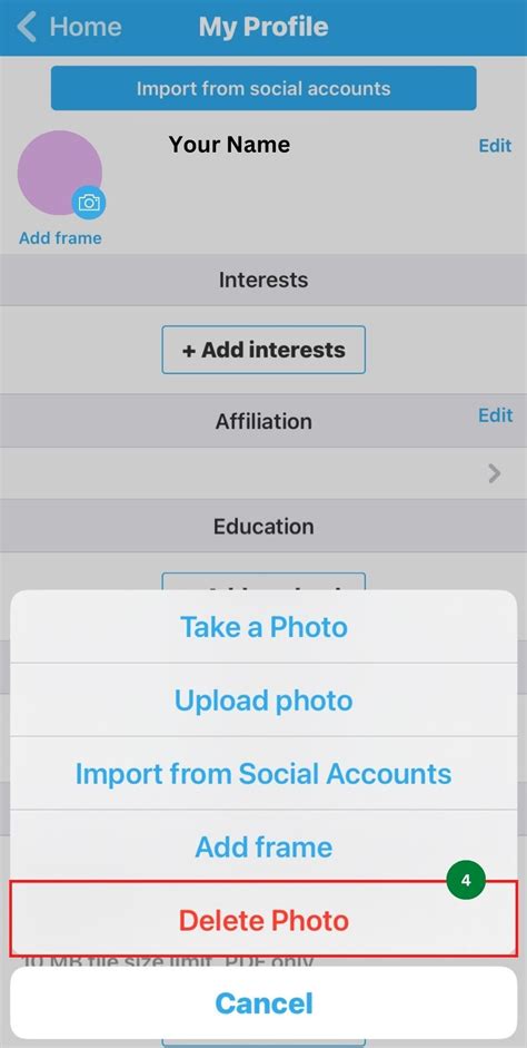 How Do I Delete My Profile Photo Help Center