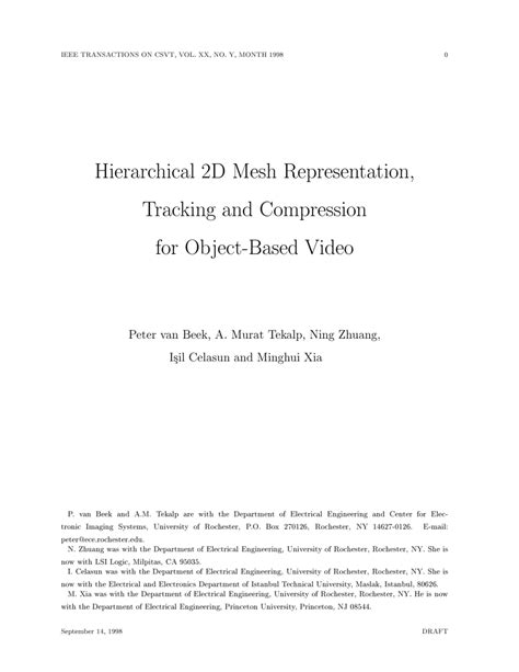 Download Pdf Hierarchical 2d Mesh Representation Tracking And
