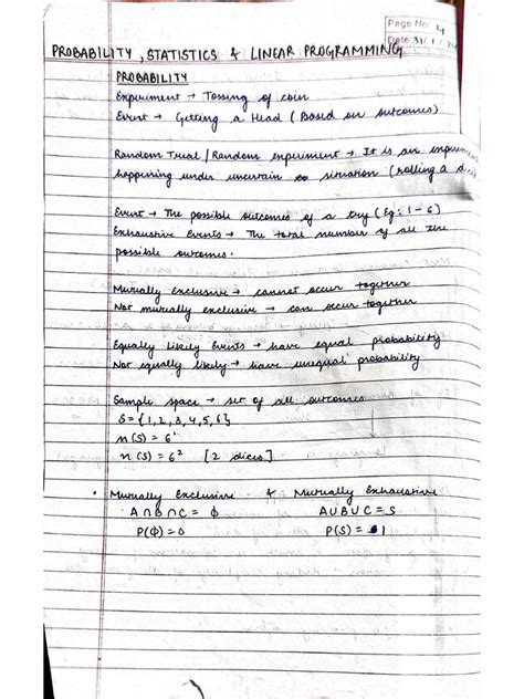 pslp class notes pdf