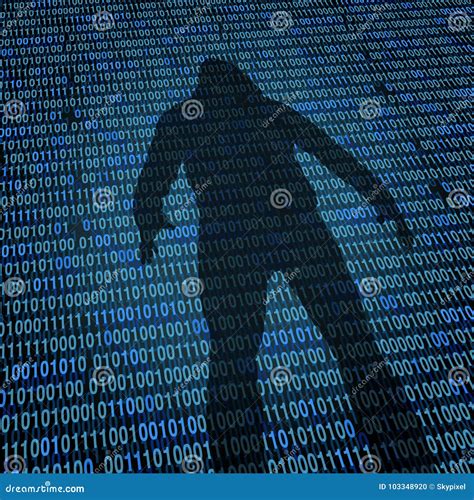 hacker internet security concept stock illustration illustration of