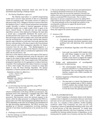 Survey Report Deep Learning Algorithm PDF