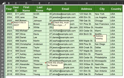 How To Reset Comment Positions In Excel Using Vba