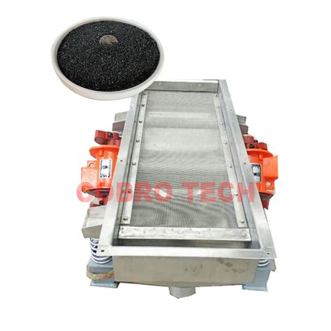 Double Layer Linear Vibrating Sieve Plastic Particle Screening Machine