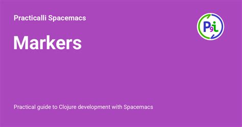 Markers Practicalli Spacemacs Markers Practicalli Spacemacs