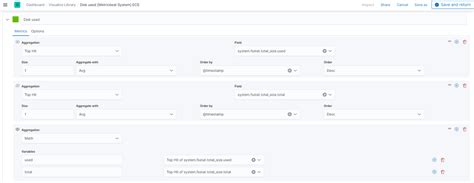 Alert On Disk Used Data From Metricbeat Relasticsearch