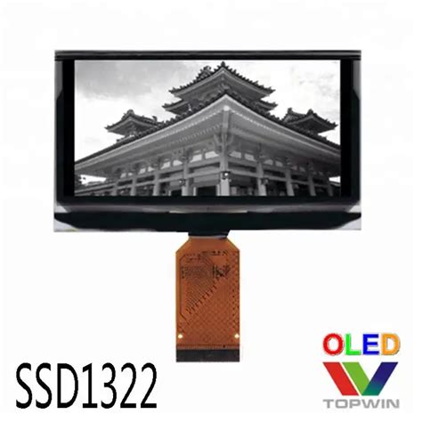 27 Inch Oled Display With 128x64 Resolution Ssd1322 Parallel4 Wire Spi Interface