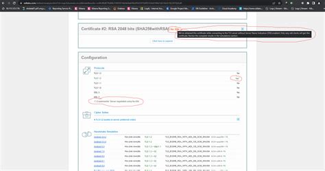 Website Showing Two SSL Issue 895 Ssllabs Ssllabs Scan GitHub