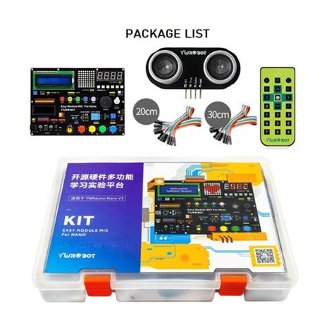 Jual Modul Trainer Easy Learning Kit Experiment Board For Arduino Nano Kota Surabaya