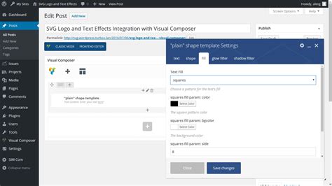 Slate Visual Composer Integration Extension • Dashed