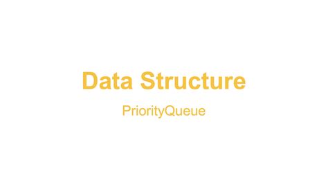 자료구조 Priorityqueue우선순위큐