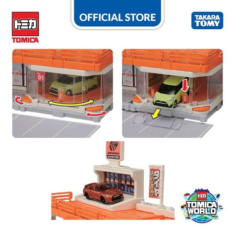 Jual Tomica World Fire Station Tomica World Build City Sushiro Tomica