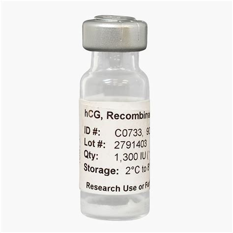 Chorionic Gonadotropin Human Recombinant Rec Hcg ≥95 Pure