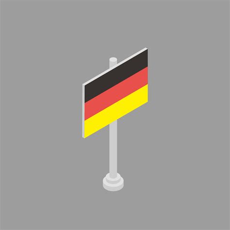 Illustration Of Germany Flag Template 13348661 Vector Art At Vecteezy