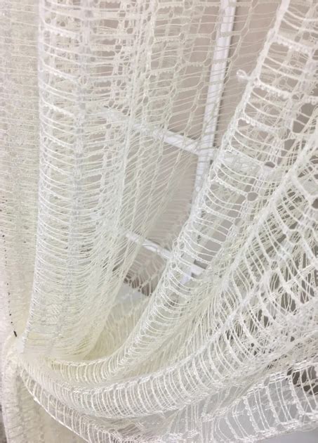 Готовий тюль сітка в на тасьмі 200х270 см молочний купити онлайн на Rozetka