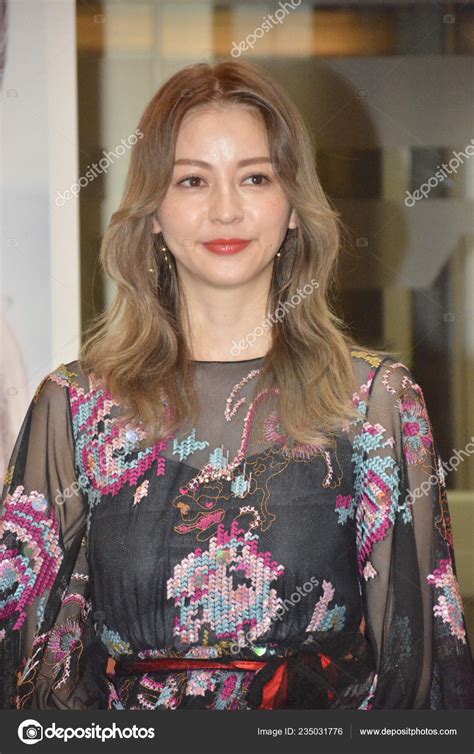 Japanese Model Actress Karina Nose Attends Press Conference Her New Stock Editorial Photo