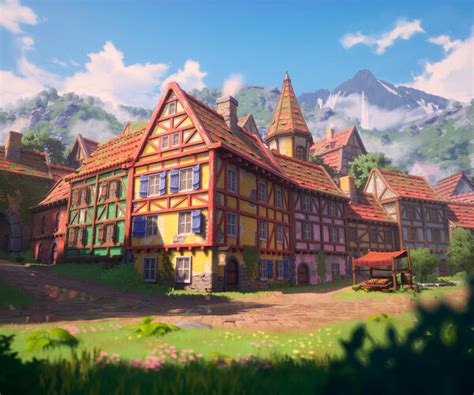 Artstation Modeng Stylized Scene Creation In Unreal Engine Course Tutorials