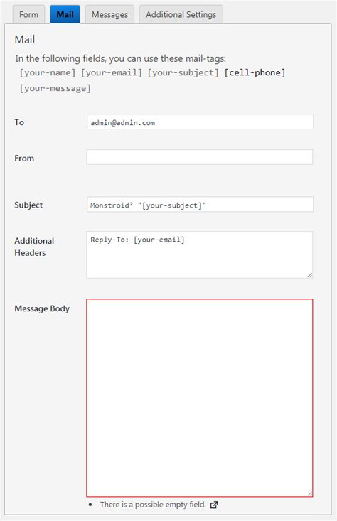 How To Solve “failed To Send Your Message” Contact Form 7 Error