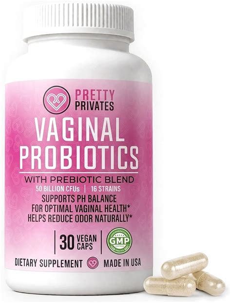 Pretty Privates Vaginal Probiotics For Women Vaginal