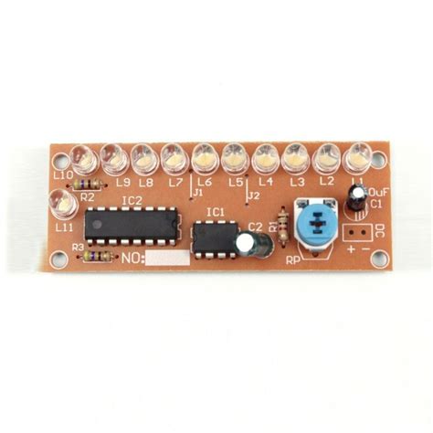 Ne555 Electronic Diy Kit Cd4017 Light Water Flowing Light Led Module Diy Marquee Light White