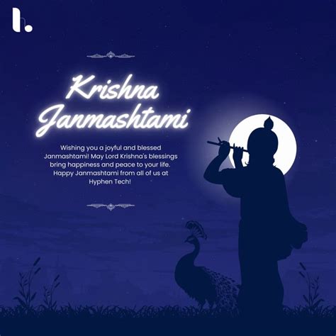 Hyphen Tech Solutions On Linkedin Janmashtami Thehyphentech Hyphentech