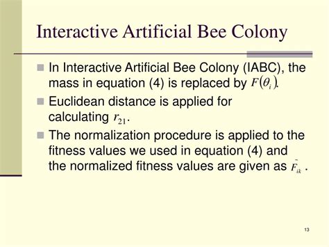 ppt interactive artificial bee colony iabc optimization powerpoint presentation id 211195