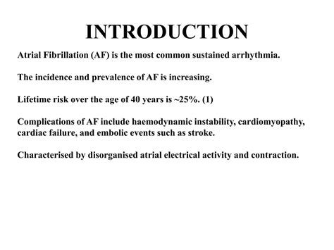 Atrial Fib And Flutter Pptx Heart And Cardiovascular Diseases Diseases And Conditions