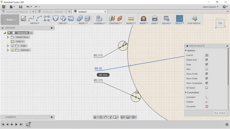 Solved Tangent Circle Glitch Autodesk Community
