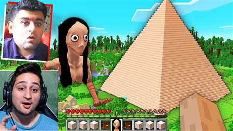 მომოს პირამიდა ვიპოვეთ Minecraft Youtube