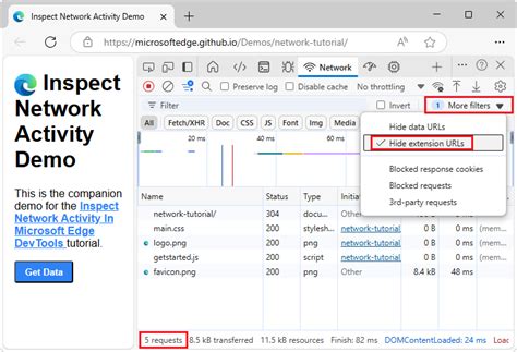 Network Features Reference Microsoft Edge Developer Documentation
