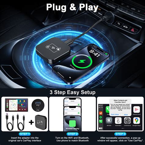 Wireless Carplay And Android Auto Adapter Smart Ai Box Wired To Wireless Dongle [freestyle01 My