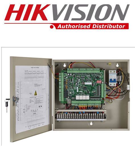 Ds K2604t Hikvision Controlador 4 Puertas 8 Lectores Tcp Ip Isup5 0 Rs 485 4 Entradas